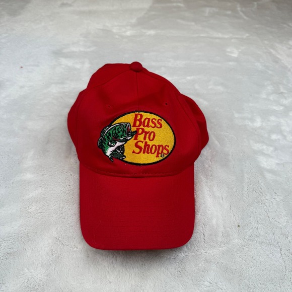 Bass Pro Shops | Accessories | Bass Pro Shops Hat Red Adjustable Cap ...